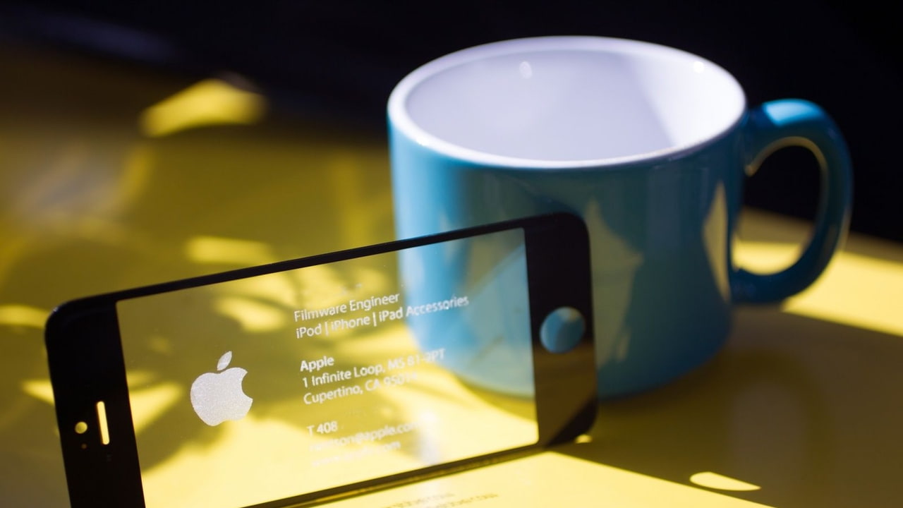 Business Card Made From iPhone Display Glass [Photo] - iClarified