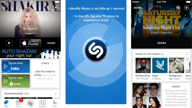 Shazam App Gets Improved Result Page for TV, LINE Integration - iClarified