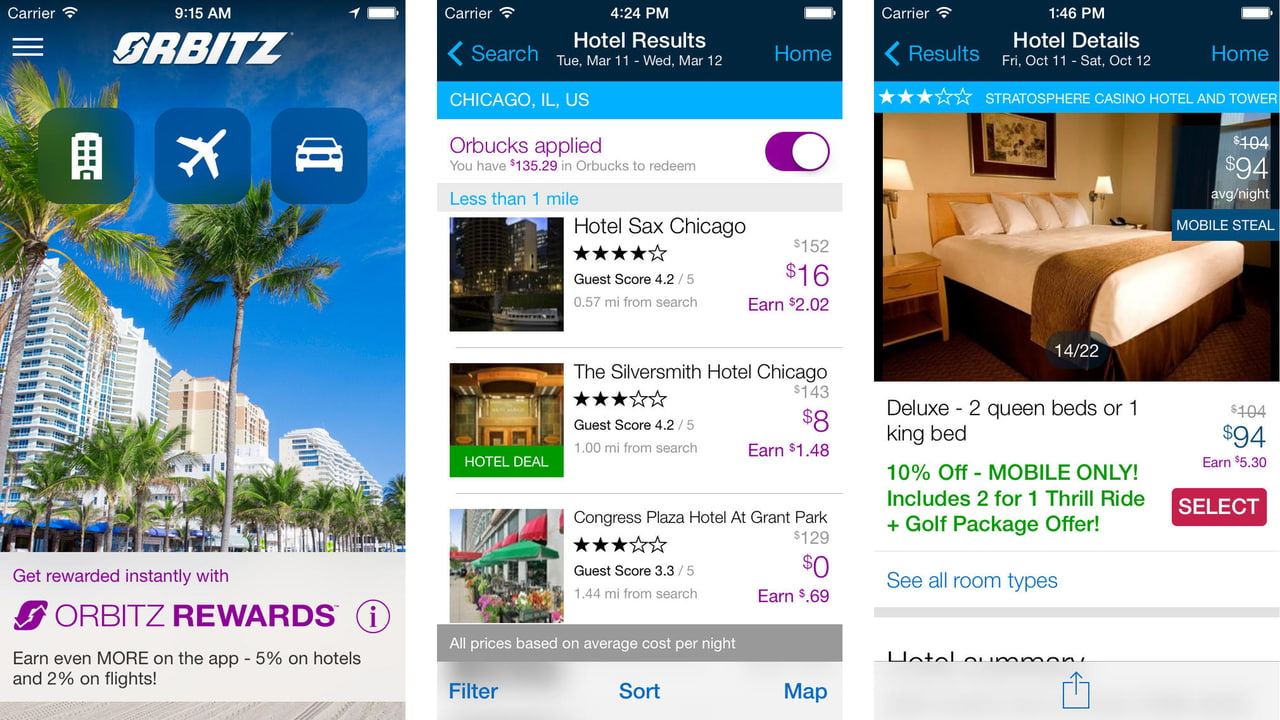 Orbitz App Gets Flexible Date Flight Search Feature - iClarified