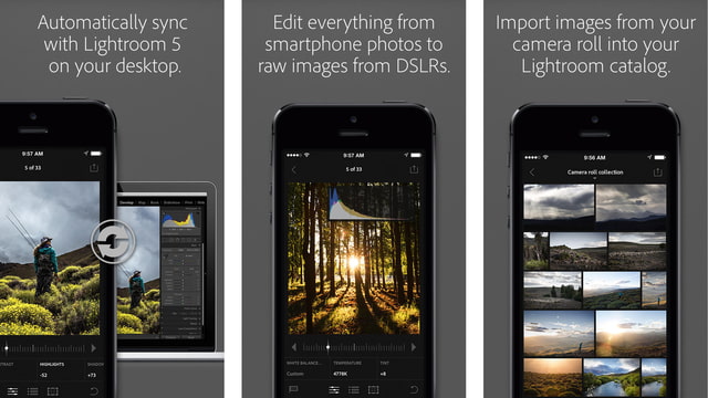 Adobe Releases Lightroom for iPhone - iClarified