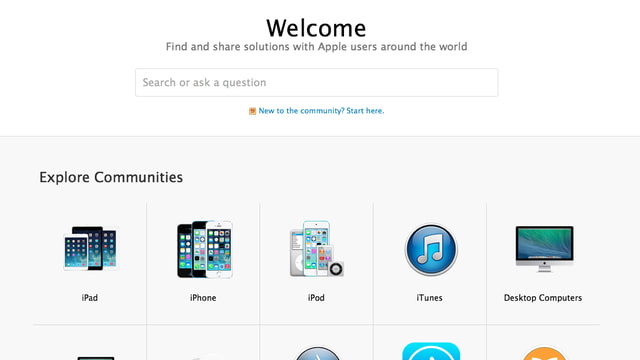 Apple Support Community Website Gets a Redesign, New Features - iClarified
