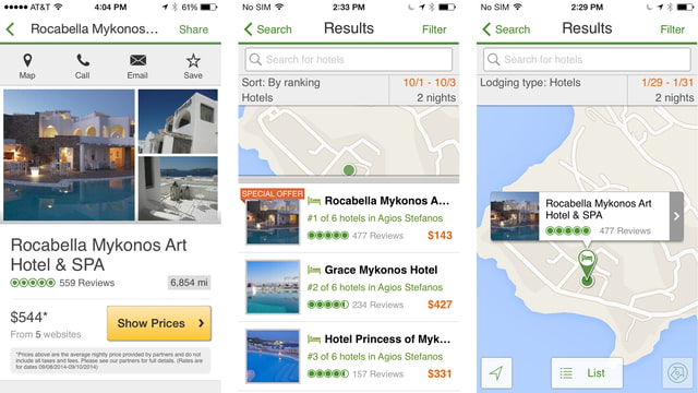 TripAdvisor App Updated With Offline Support, Restaurant Reservations ...