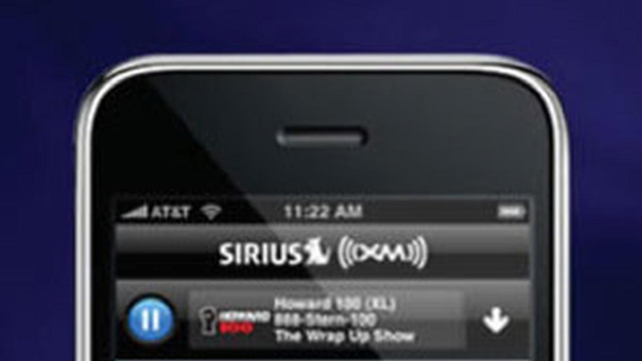 Sirius iPhone App Will Be Available June 18th - iClarified