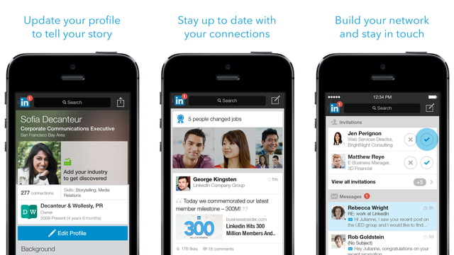 LinkedIn App Gets Updated With Redesigned User Profiles - iClarified