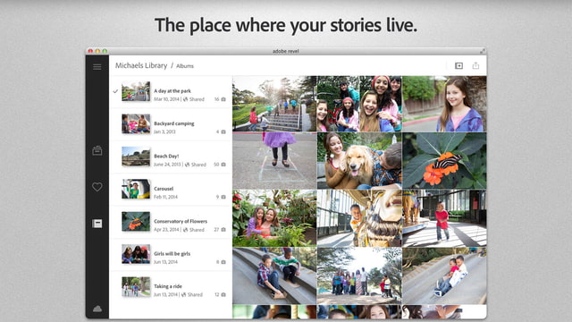 Adobe Revel for Mac Gets a New Look, Video and Raw File Support, More ...