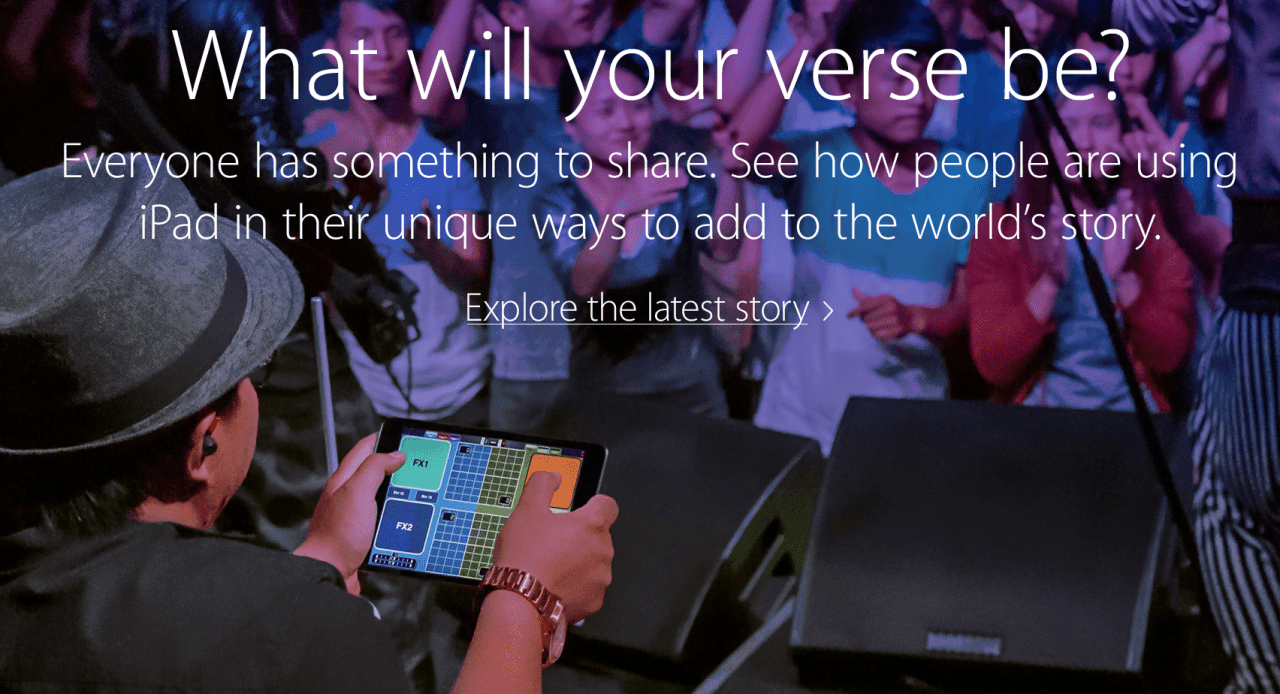 Apple Posts Two New 'Your Verse' iPad Stories [Video] - iClarified