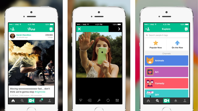 Vine App Gets New Camera That Lets You Shoot, Import, Edit and Share ...