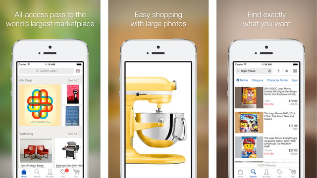 eBay App Gets Larger Photos, eBay Now Support, In-App Notifications ...