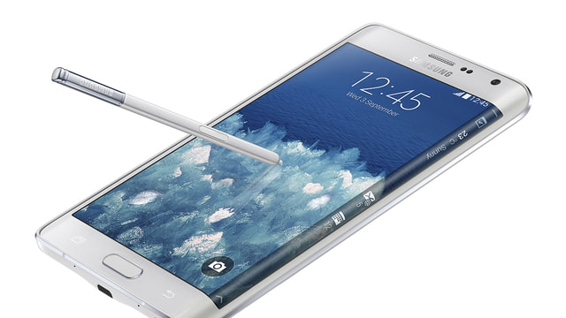 Samsung Introduces New Galaxy Note Edge Smartphone With Curved Edge ...