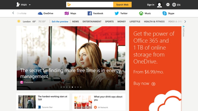 Microsoft Introduces Redesigned MSN, Will Release Suite of MSN Apps for ...