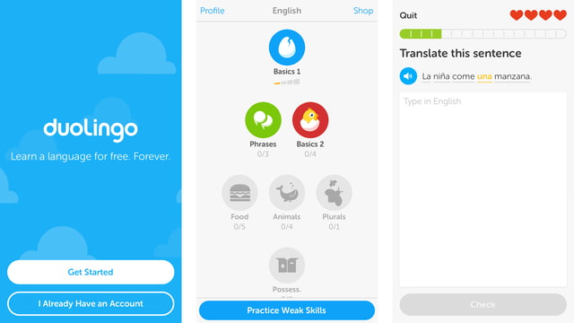 Duolingo App Gets Notification Center Widget, Landscape Lessons, iPhone ...