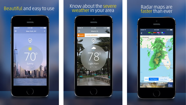 The Weather Channel App Gets Updated With Widget, Weekend Forecast ...