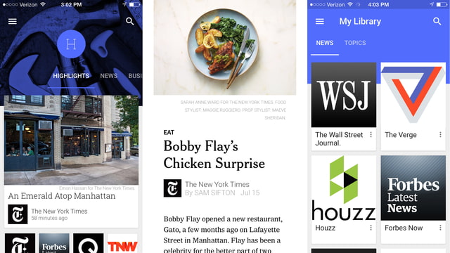 Google Currents App is Now Google Play Newsstand, Gets New Design and ...