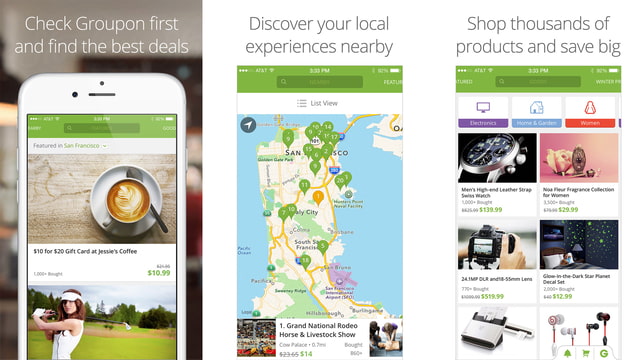Groupon App Gets Redesigned for iOS 8 - iClarified