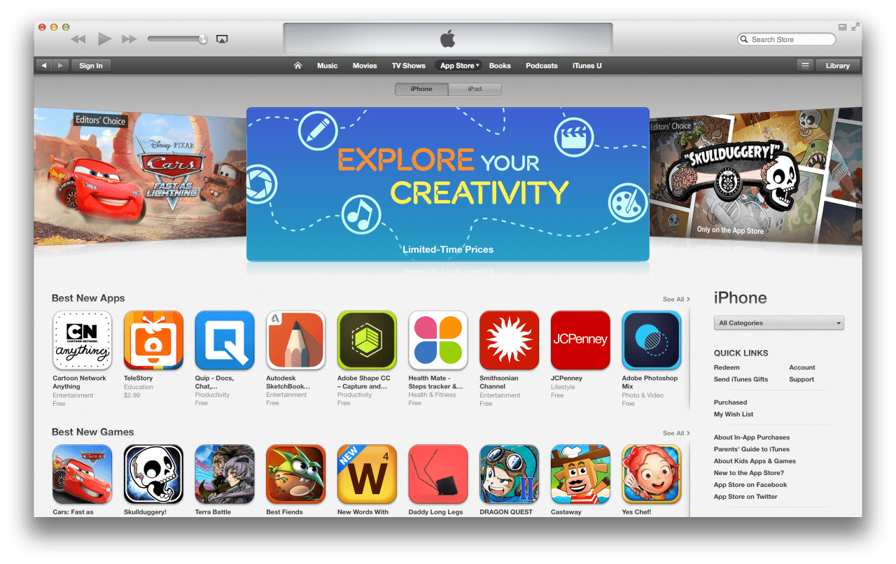 Apple Rolls Out Redesigned iTunes 12 Store Ahead of OS X Yosemite ...