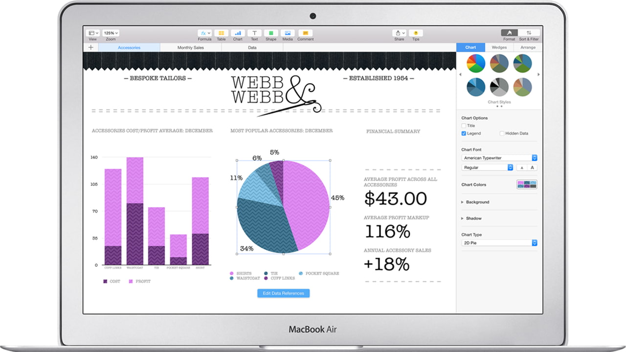 Apple Releases Numbers 3.5 for Mac With All New Design, iCloud Drive ...