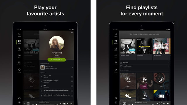 Spotify Brings Its New Look to the iPad - iClarified