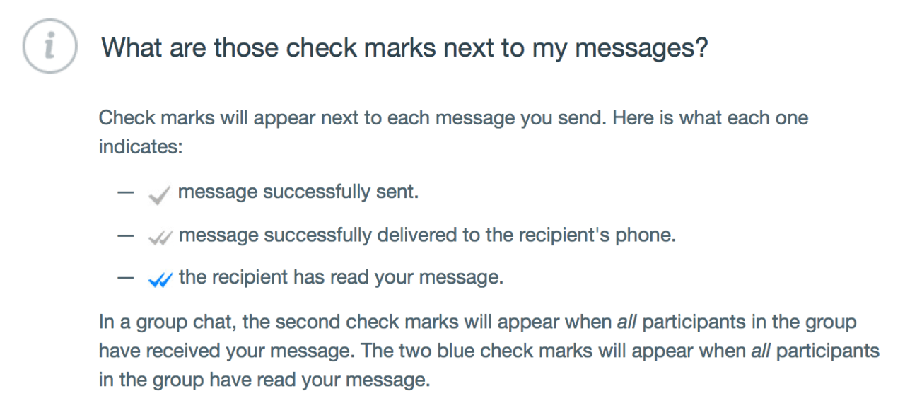 WhatsApp Messenger App Gets Read Receipts - iClarified