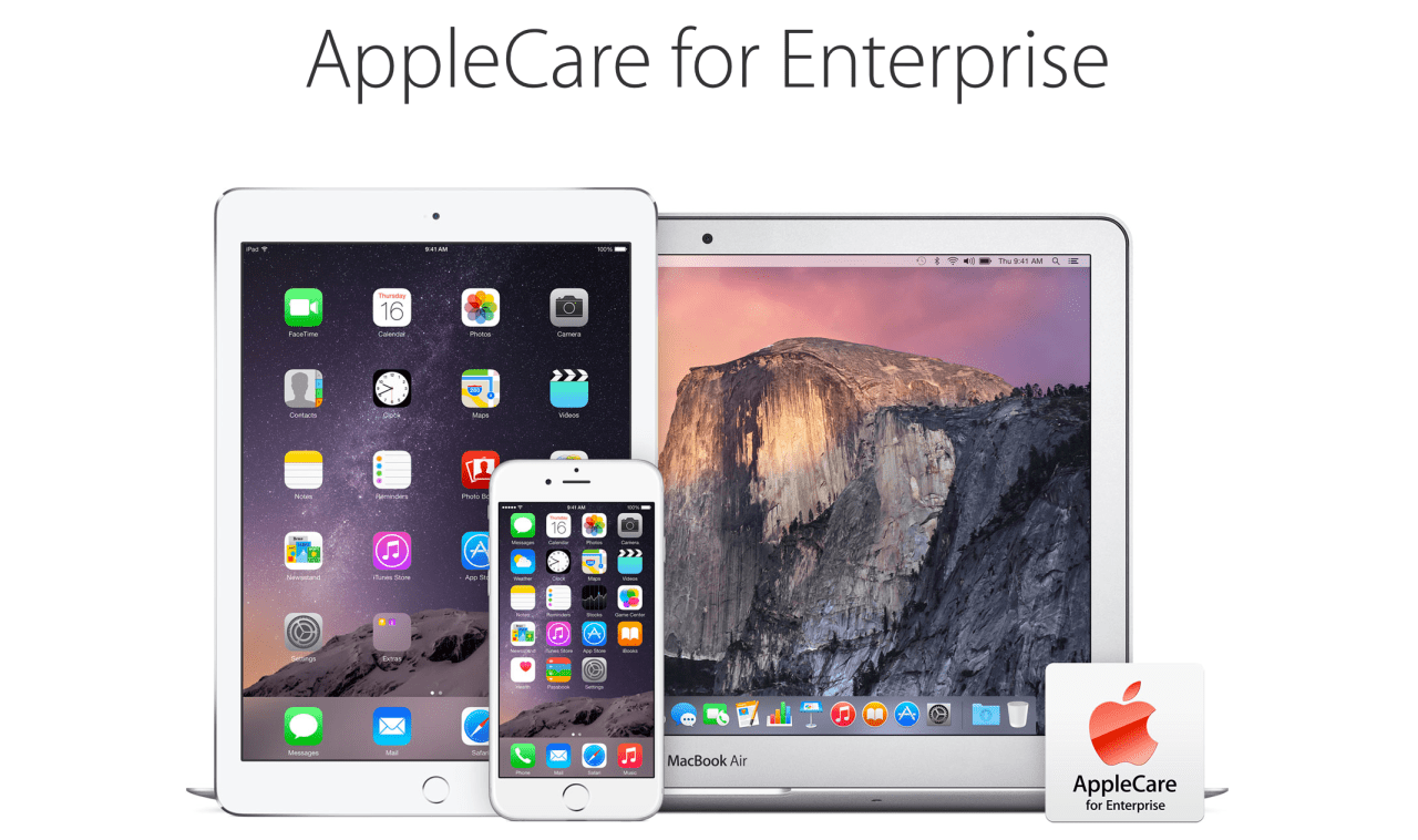 Apple Launches New 'AppleCare for Enterprise' Site - iClarified