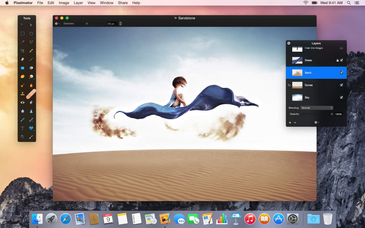 Pixelmator for Mac Gets Redesigned Interface with OS X Yosemite and Handoff Support - iClarified