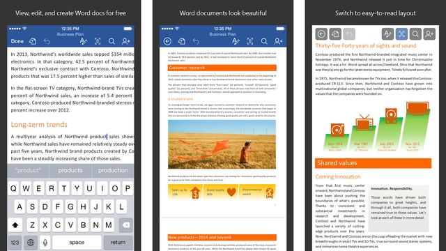 Microsoft Releases New Word, Excel, and PowerPoint Office Apps for ...