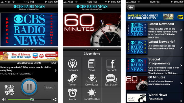 CBS Radio News App Now Supports Apple CarPlay - iClarified