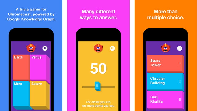 Google Releases 'Big Web Quiz' Trivia Game for iOS and Chromecast ...