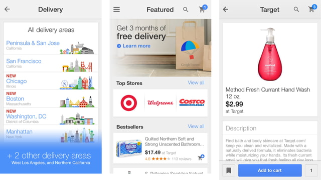 Google Express Shopping App Gets 3-Month Trial Offer, Expanded Same-Day ...