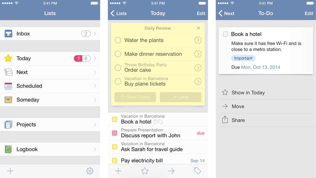 Things App Gets Updated With Improved Handoff Support, Sync Speed ...