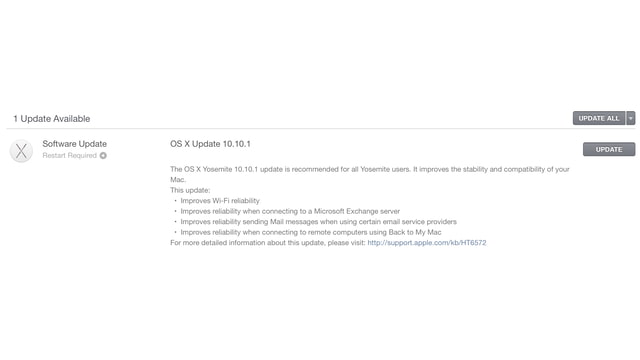 Apple Releases OS X Yosemite 10.10.1 with Improvements to Wi-Fi ...
