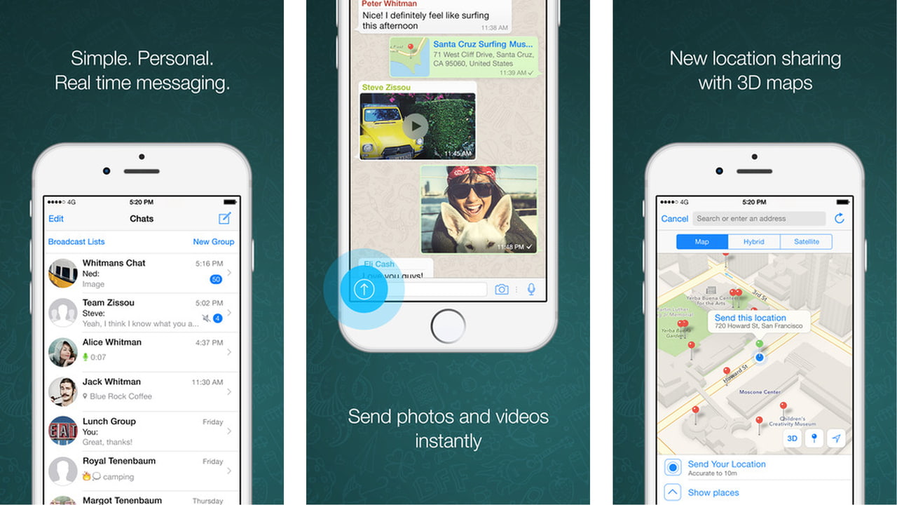 WhatsApp Messenger Gets Support for the iPhone 6 and iPhone 6 Plus ...