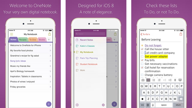 Microsoft OneNote for iPhone Now Supports Background Sync - iClarified