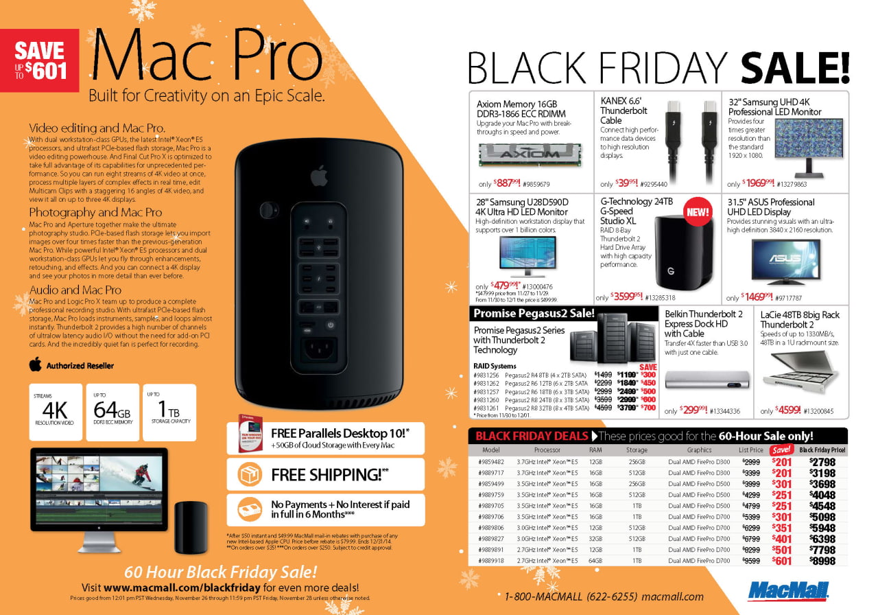 MacMall's Massive Black Friday Sale Has Over 1000 Deals on Apple ...