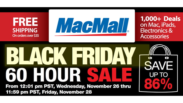 MacMall's Massive Black Friday Sale Has Over 1000 Deals on Apple ...