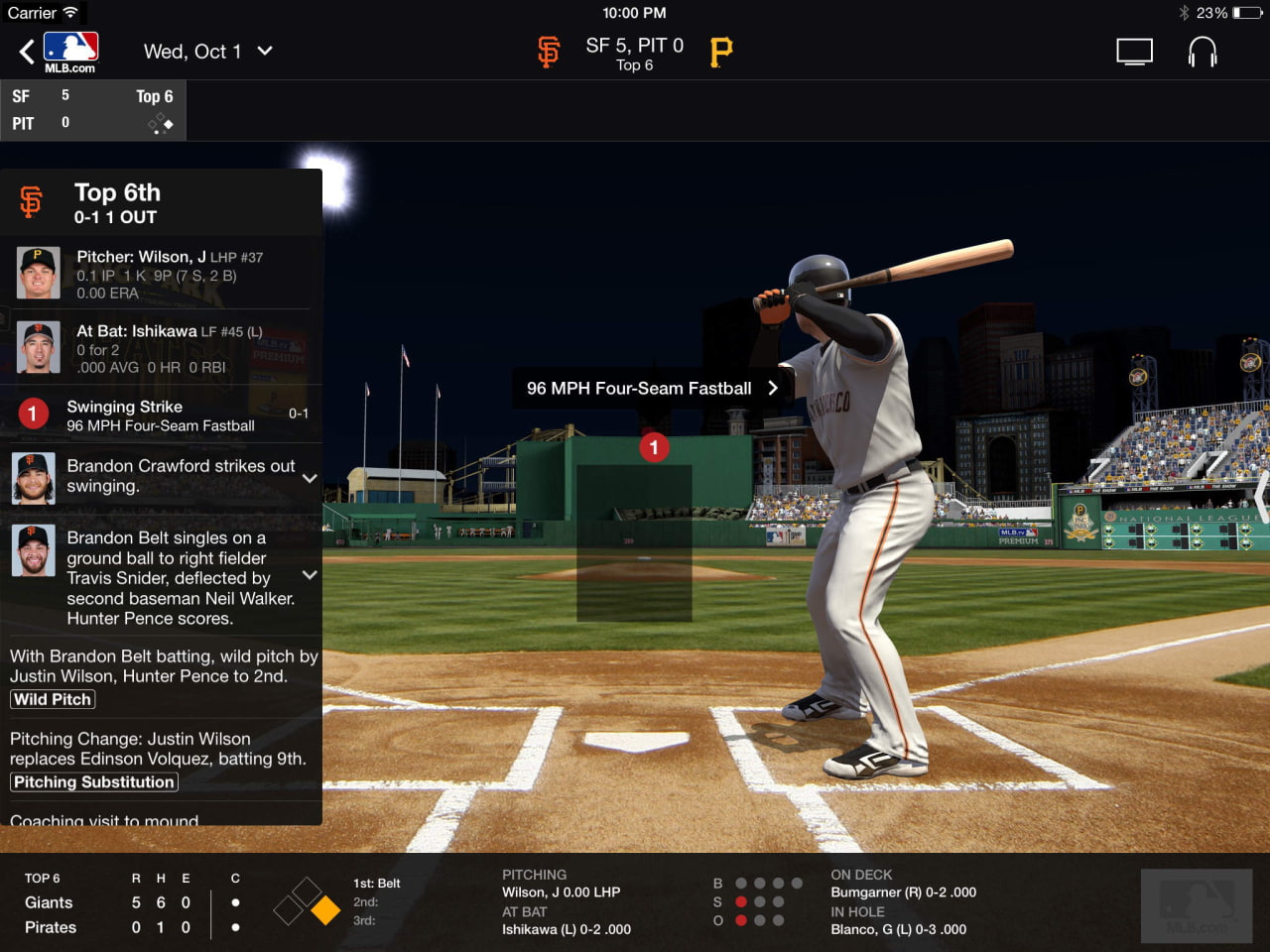 MLB.com At Bat App Gets Redesigned News Reader, Support for iPhone 6 ...