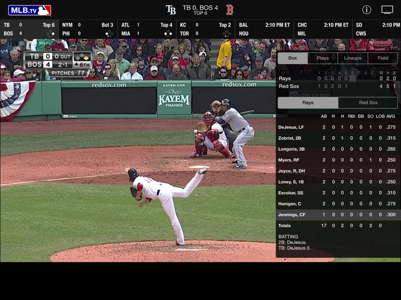 MLB.com At Bat App Gets Redesigned News Reader, Support for iPhone 6 ...