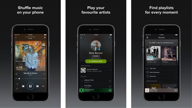 Spotify Update With Touch Preview Now Available for Download - iClarified