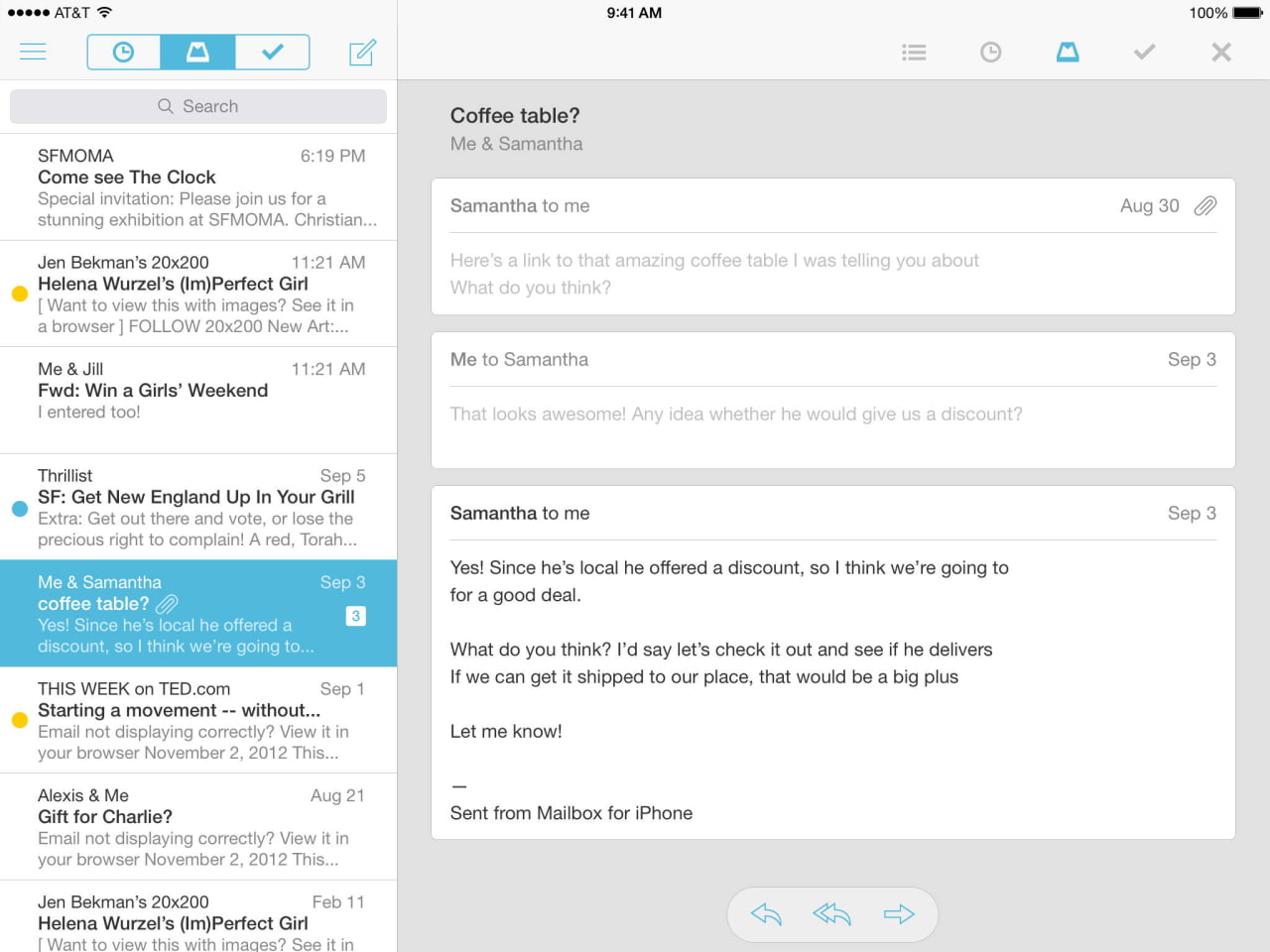 Mailbox App for iOS Gets Email Rendering Fixes, Improved Search, More ...