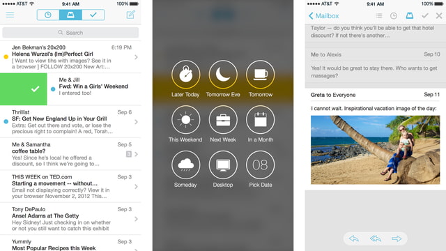 Mailbox App for iOS Gets Email Rendering Fixes, Improved Search, More ...