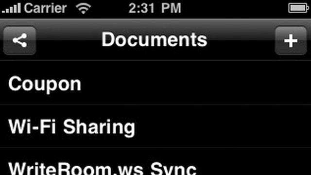 WriteRoom.iPhone 2.0 Released - iClarified