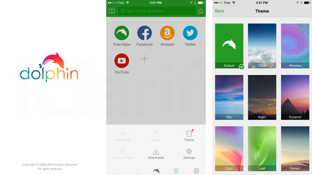 Dolphin Web Browser App Updated With Themes, 1Password, More - iClarified