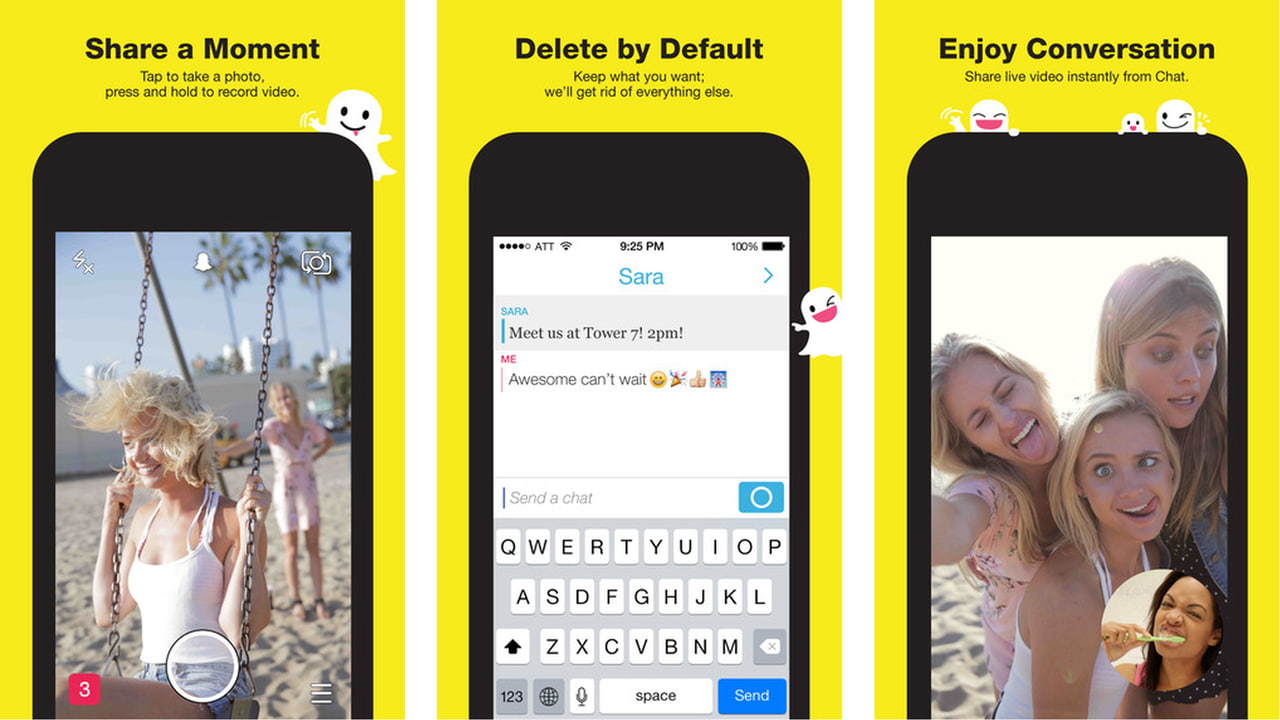 Snapchat Now Lets You Snap While Playing Music - iClarified