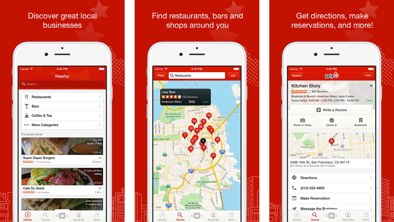Yelp App Gets Videos Within Reviews, New On-Boarding Experience, More ...