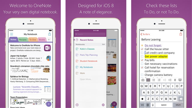 Microsoft Updates OneNote for iPhone With Page Previews, Ability to ...