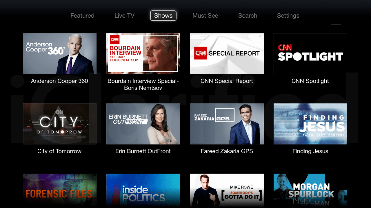 New CNNgo Channel Launches on the Apple TV - iClarified