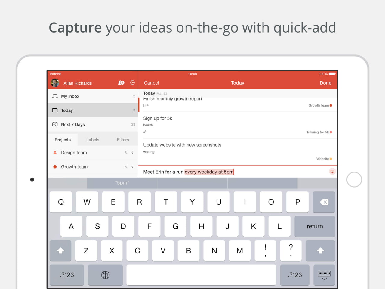Todoist 10 Brings New To-Do List Features to iPhone and iPad - iClarified