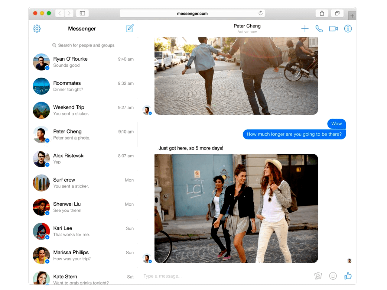 Facebook Launches New Web Version of Messenger - iClarified