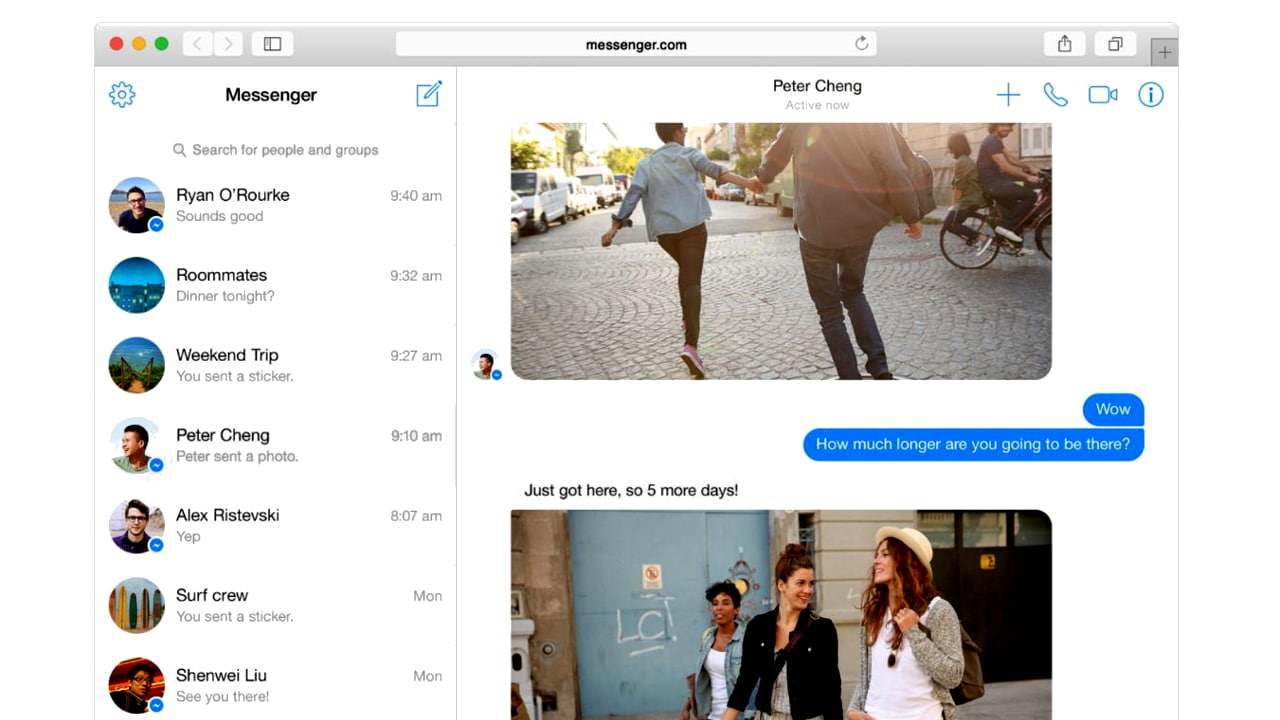 Facebook Launches New Web Version of Messenger - iClarified