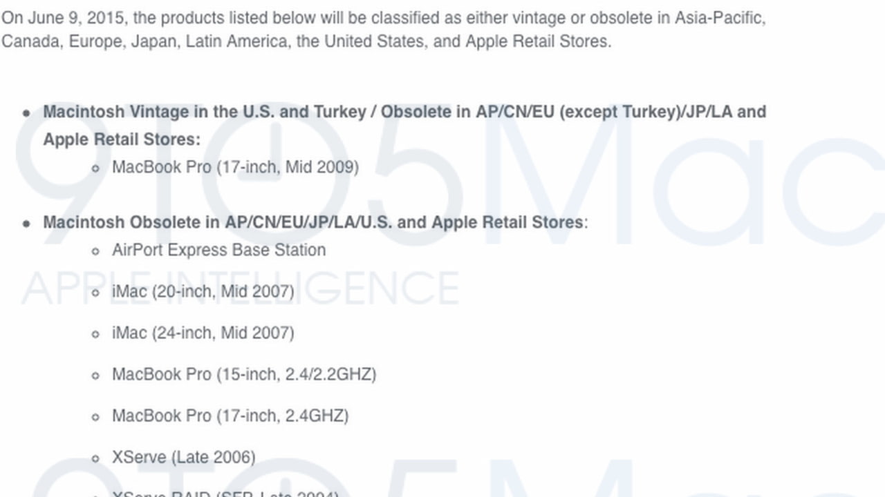 Apple Will Discontinue Repair Support for These iPhones and Macs in ...