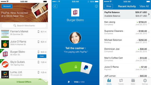 PayPal App for iPhone Updated With Touch ID Support for Login - iClarified